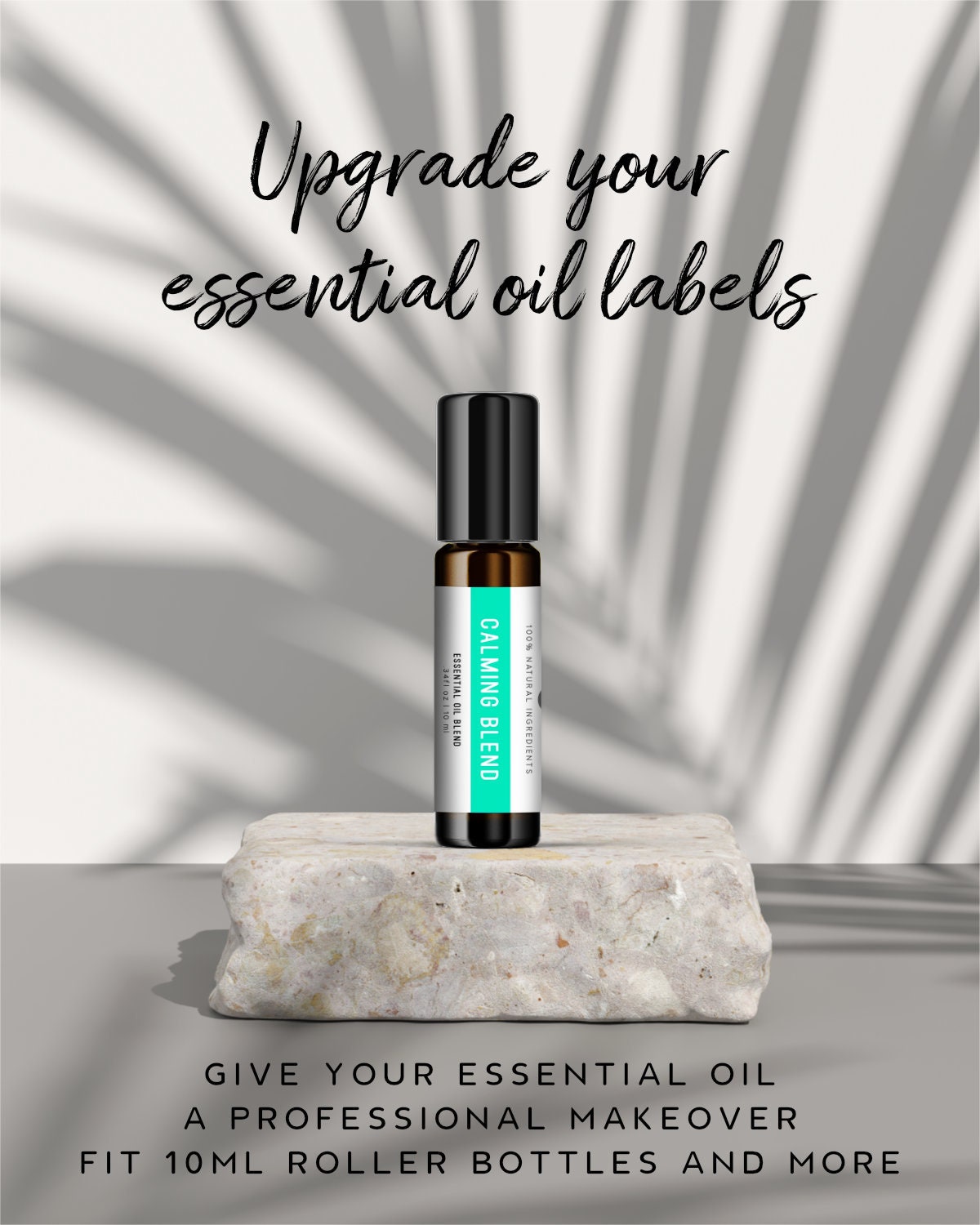 Editable Essential Oil Label Template Colorful Product Label | Etsy