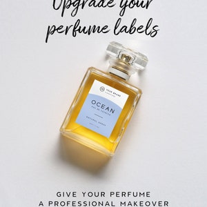 Beauty Product Label Template - Spray Bottle Label, Template DIY Label ...