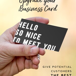 Bold Business Card Template Printable - Business Card Design Black and ...
