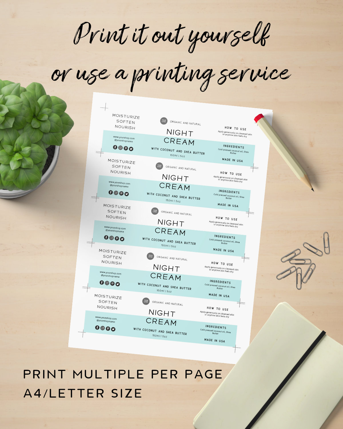 Minimalist Labels for Products Branding for Business Ready - Etsy