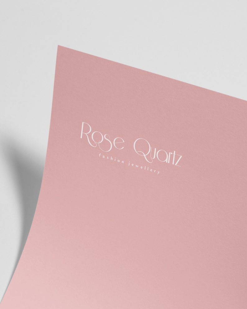 Customizable Pink Logo Design Creative Logo Design for | Etsy