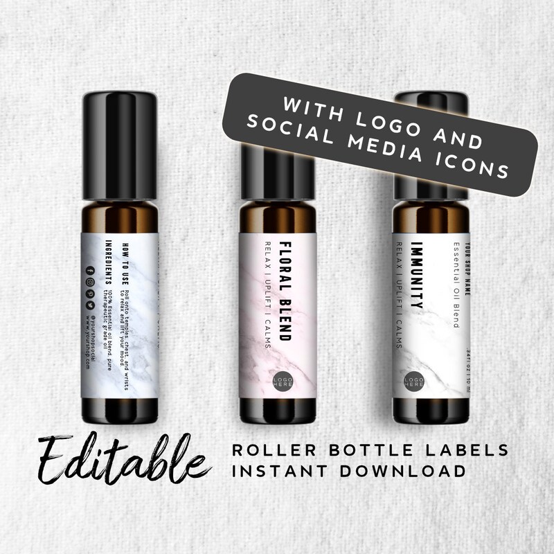 Young Living Labels - Etsy