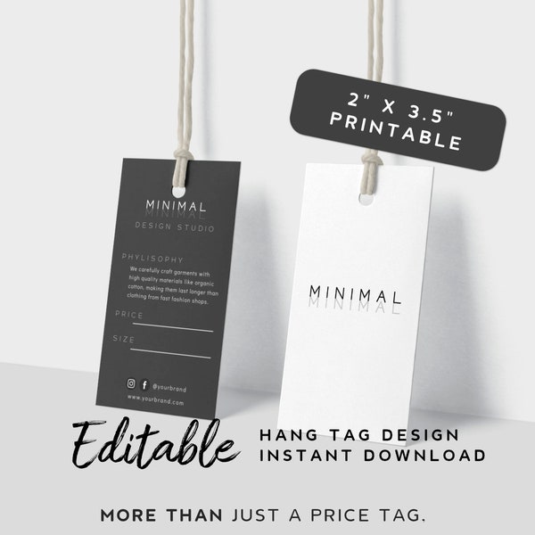 Printable Hang Tags - Etsy