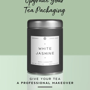 Minimalist Product Label Template Paper Pouch Label Design - Etsy