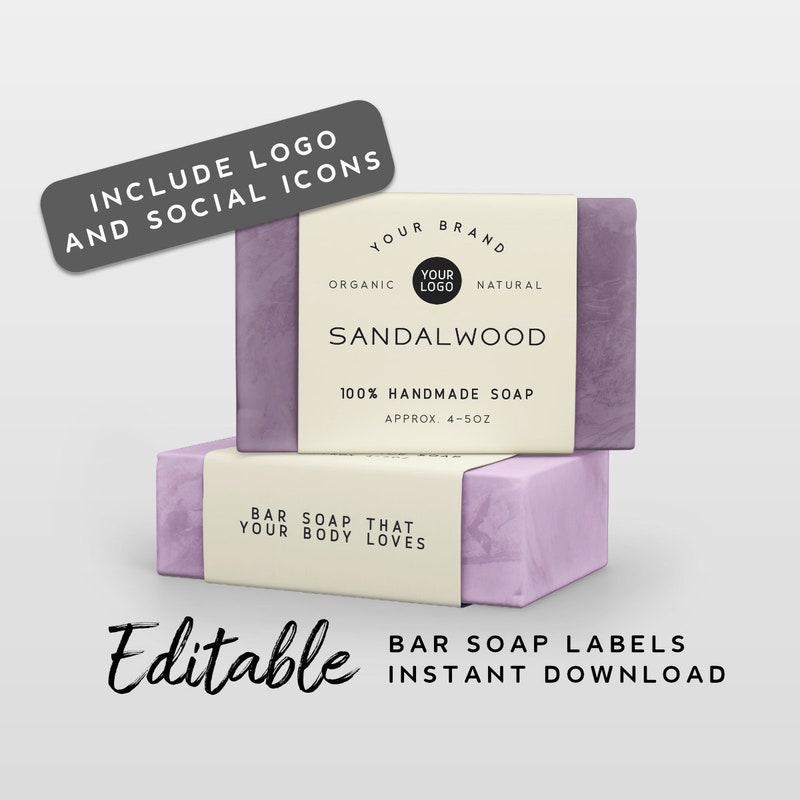 Wrap Around Labels - Etsy