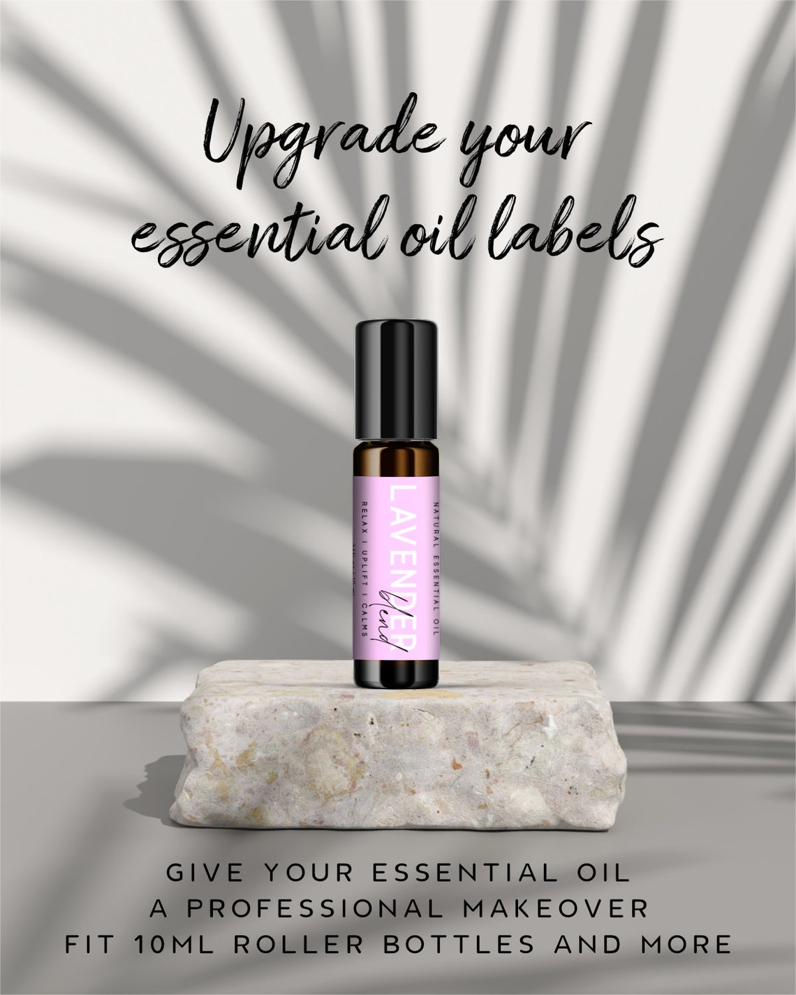 Printable Roll on Label Template Custom Product Label - Etsy