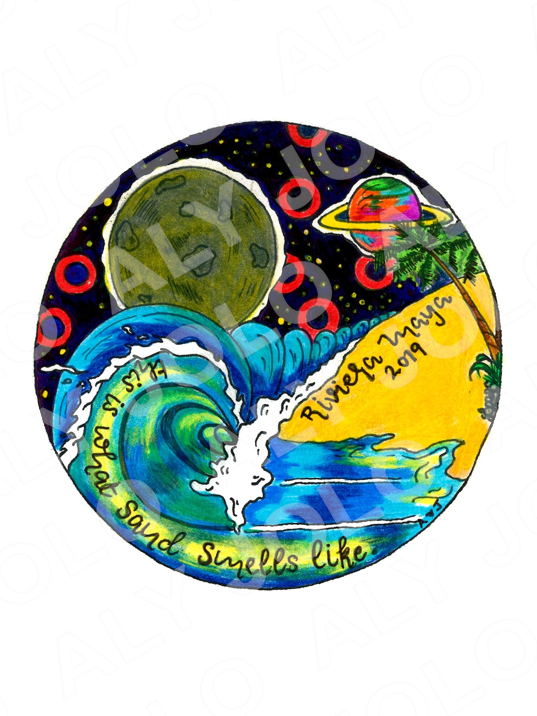 Phan Art - This is What Sand Smells Like - Etsy