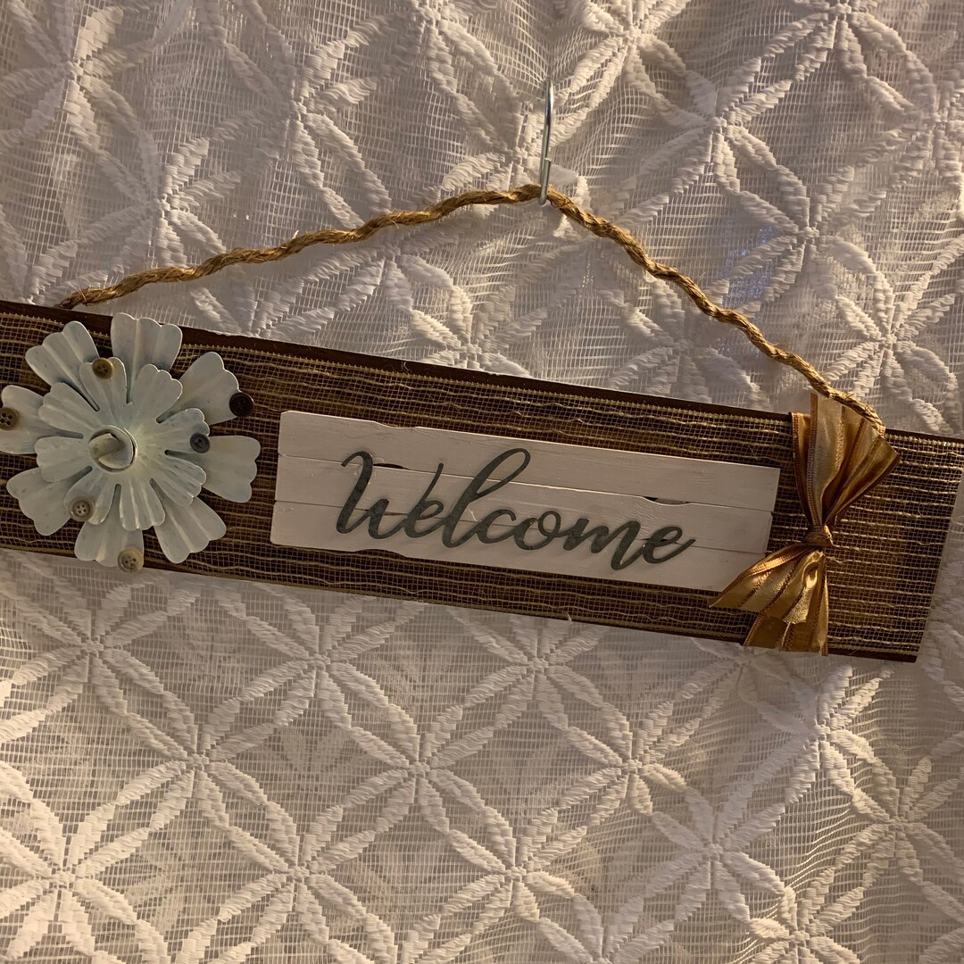 Country Welcome Sign - Etsy