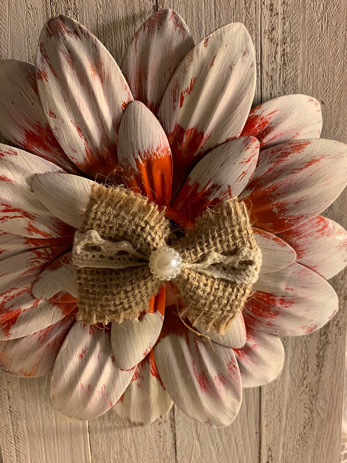 Painted Flower Hanger - Etsy