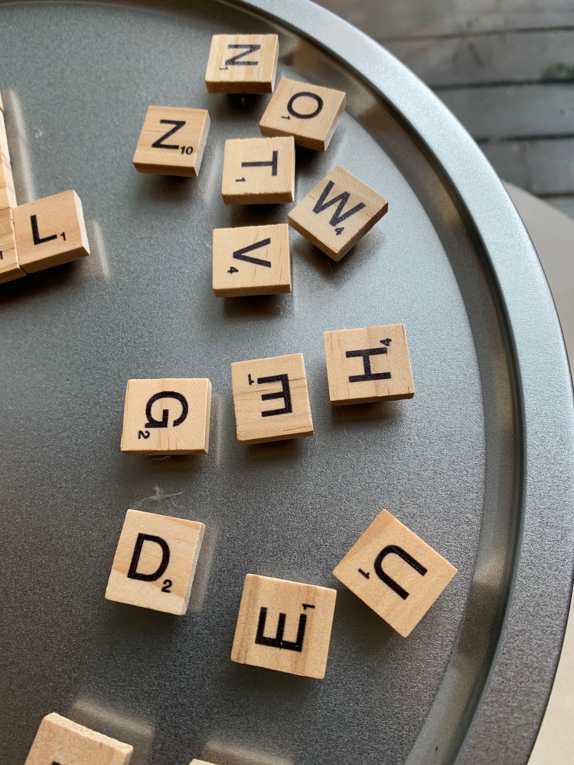 Wooden Magnetic Letter Tiles Comes With Magnetic Tray And Etsy wooden-magnetic-letter-tiles-comes-with-magnetic-tray-and-etsy