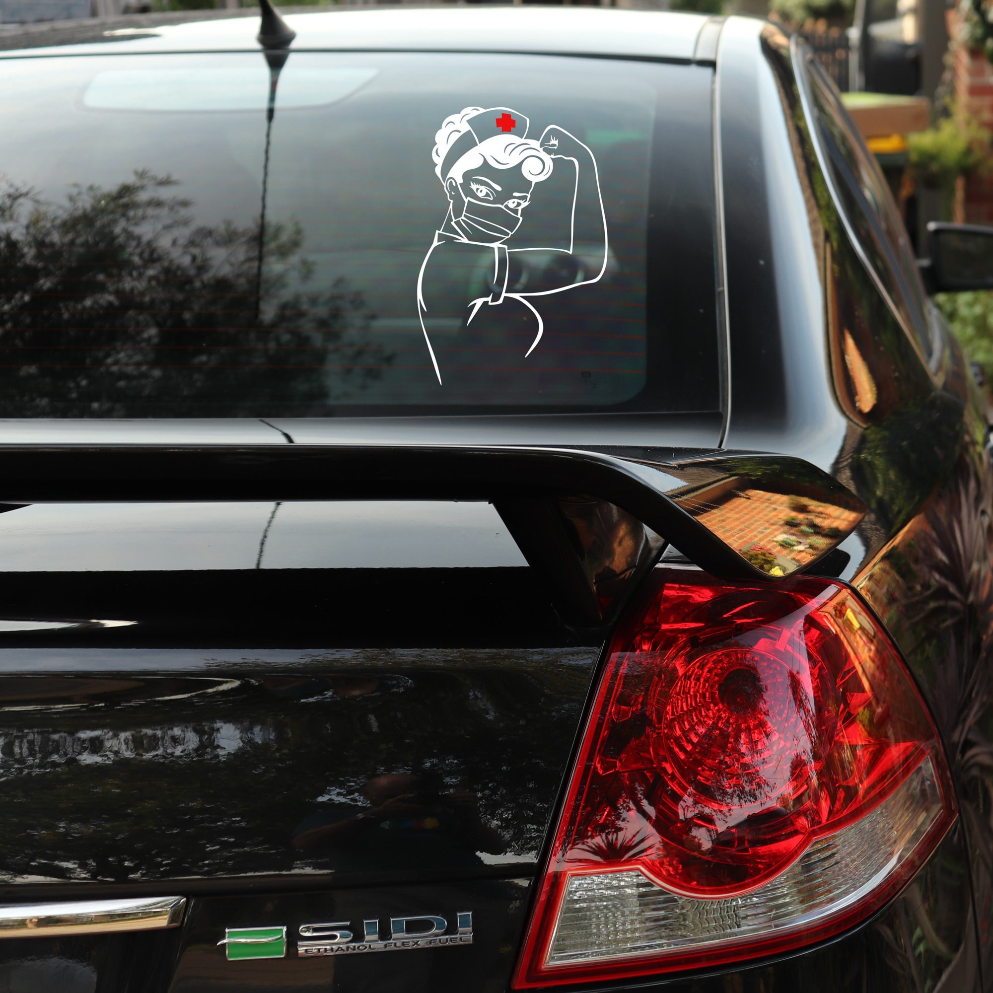 Nurse Rosie Decal | Vehicle Window | Wall Decor | Sticker | Vinyl | CNA ...