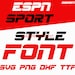 Sport Font SVG, Cricut Font SVG, Racing Font SVG, Digital Font, Font ...