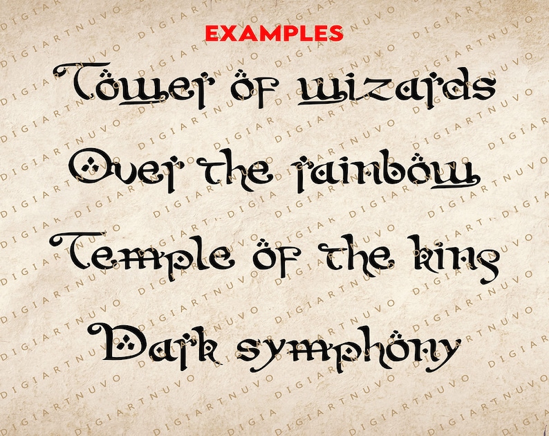 Elvish Font SVG, Script Fonts, Calligraphy Font, SVG Font, Cricut Font ...