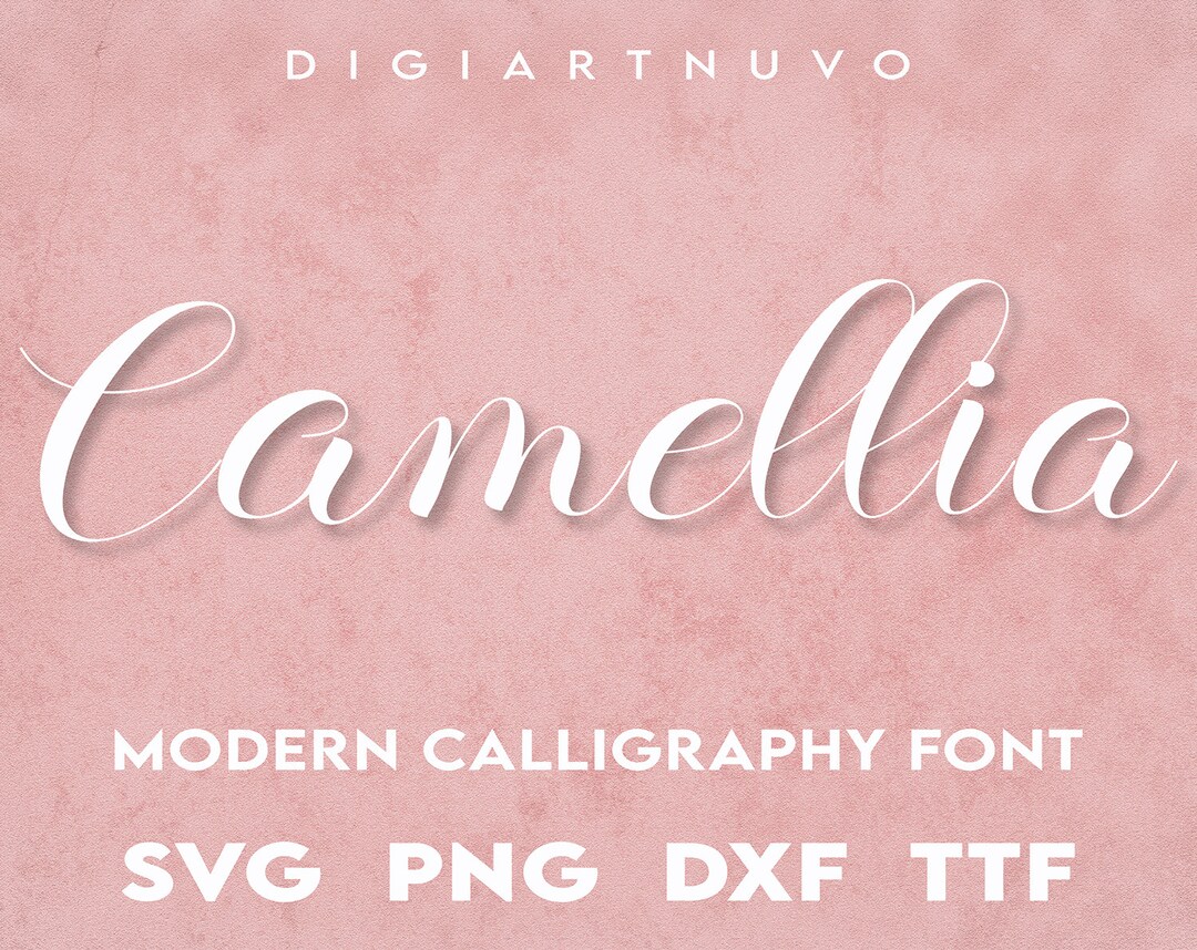 Font Download SVG Cursive Font SVG Digital Font Calligraphy - Etsy