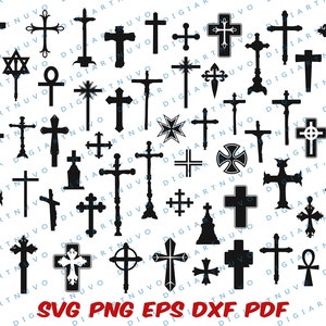 Cross SVG Cross Cut Files Cross Clipart Cross Cricut SVG | Etsy