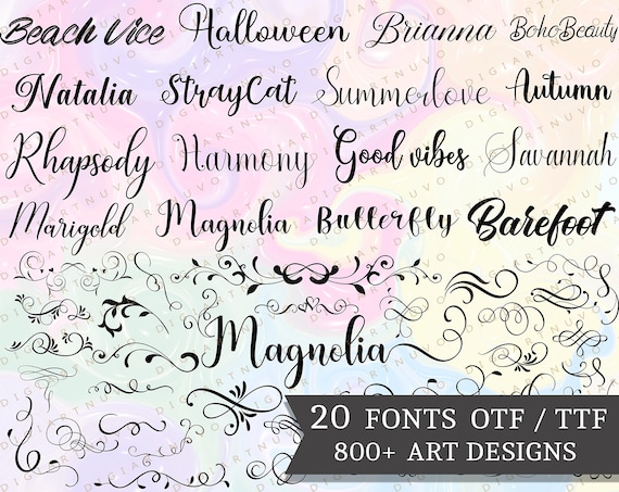 Beautiful Handwriting Alphabet Styles