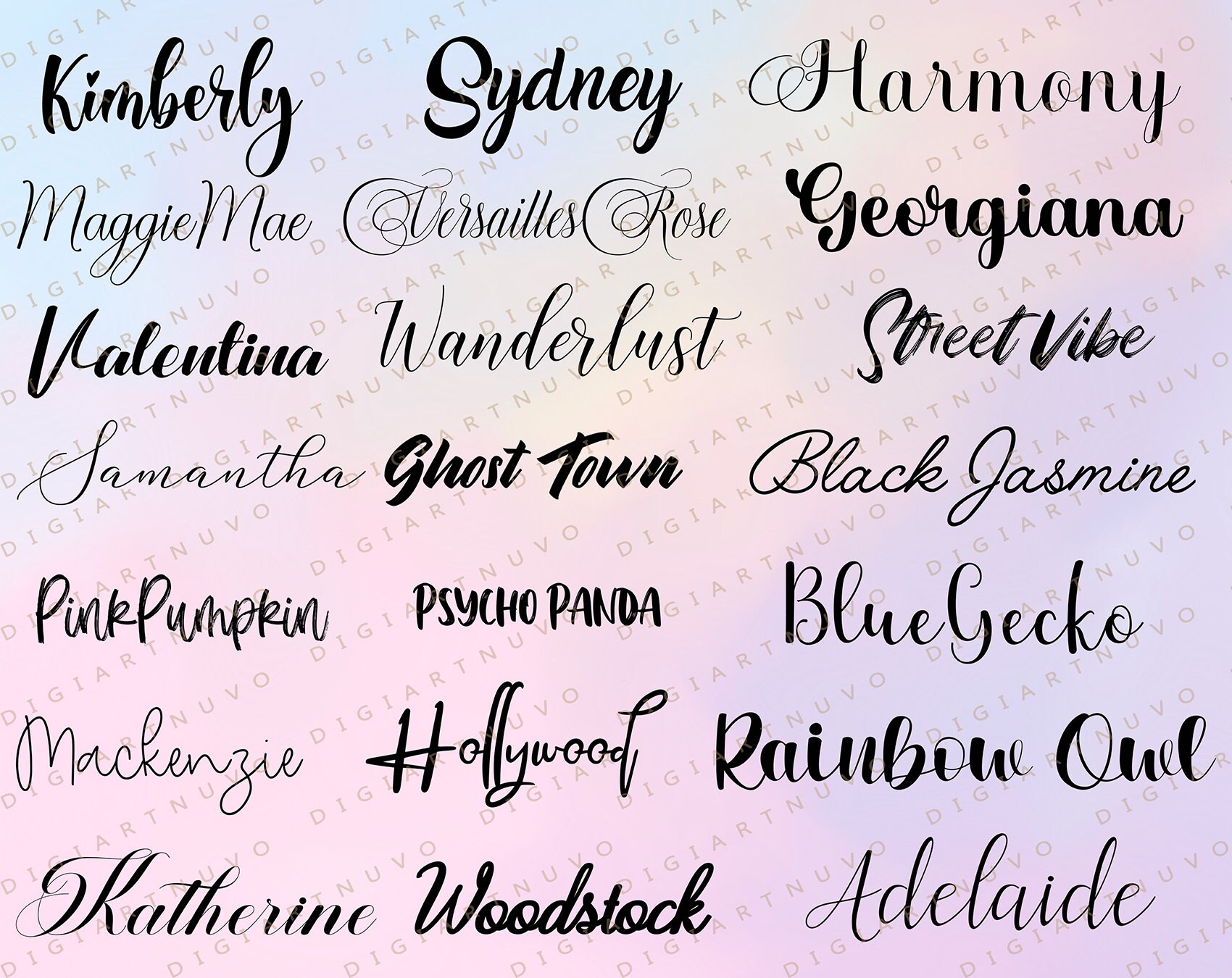 Cursive Font SVG Font Tails Calligraphy Font Handwritten - Etsy Finland