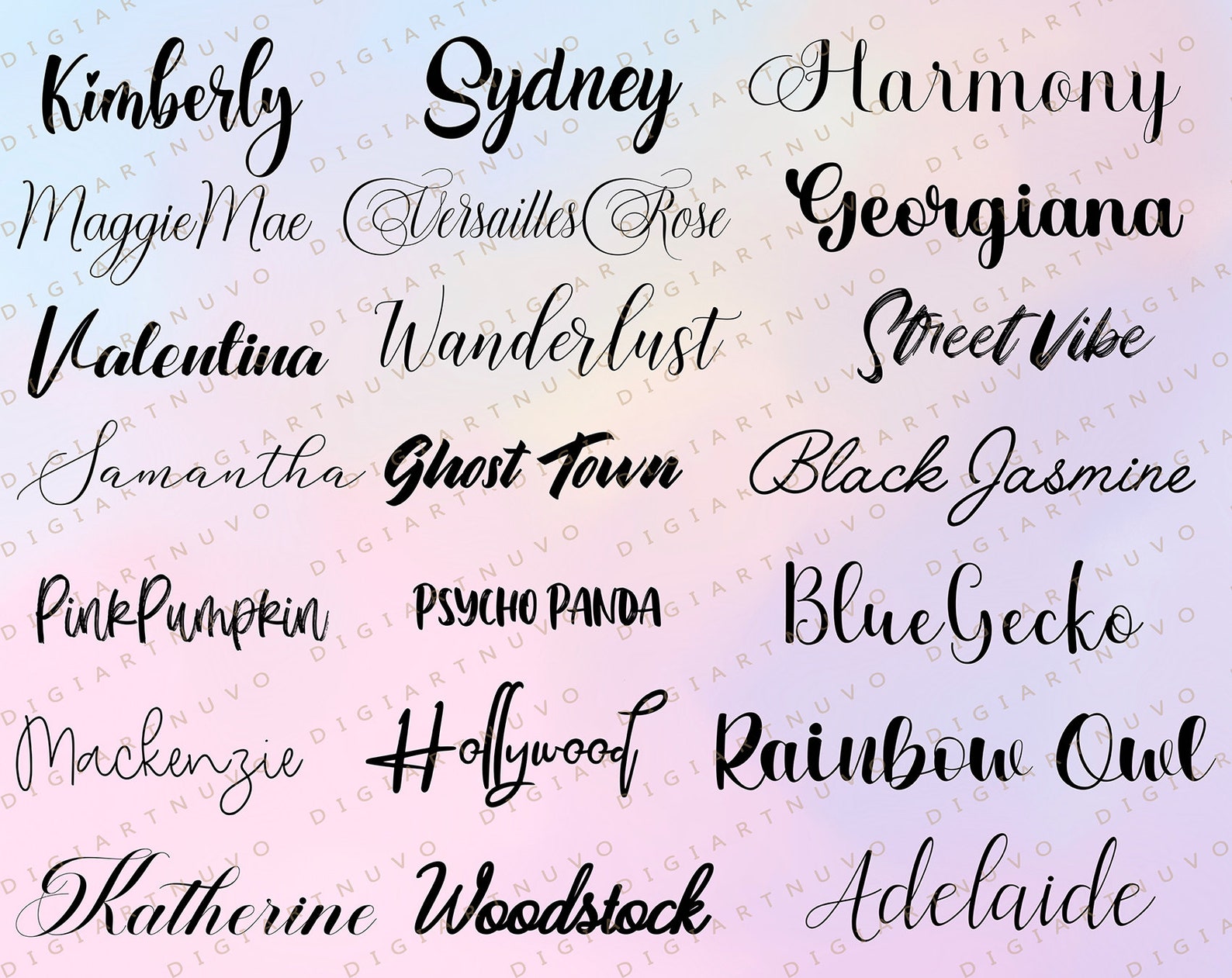 Cursive Font SVG, Cricut Font SVG, Calligraphy Font, Script Font SVG ...