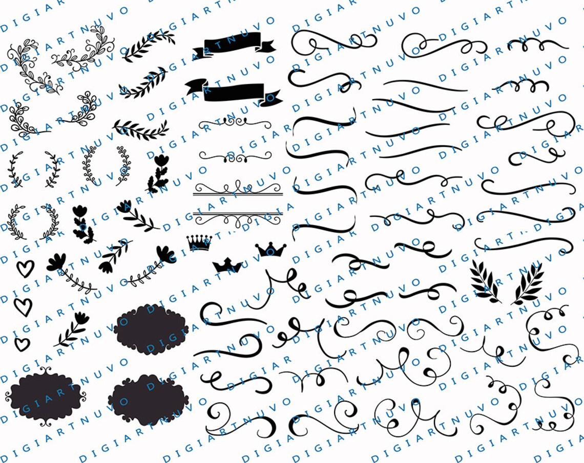 Cursive Font SVG Calligraphy Font Font Tails Handwritten - Etsy