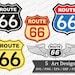 Route 66 Sign SVG, Route 66 Cut Files, Route 66 Cricut SVG, Silhouette ...