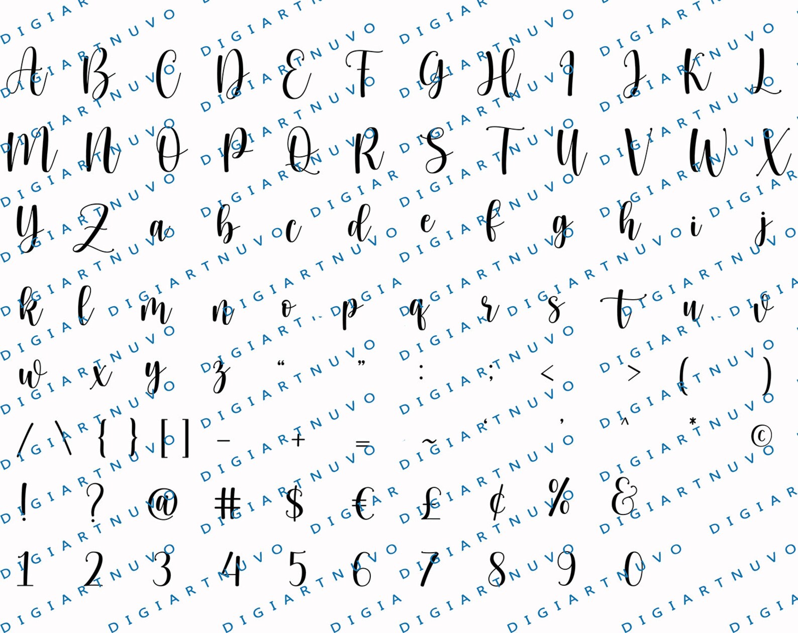 Cursive Font SVG Calligraphy Font Font Tails Handwritten - Etsy