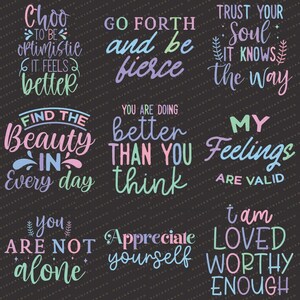Motivational SVG, Life Quotes SVG, Mental Health SVG, Bible Quote Svg ...