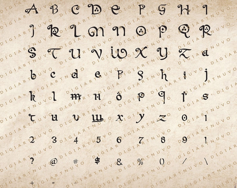 Elvish Font SVG, Script Fonts, Calligraphy Font, SVG Font, Cricut Font ...