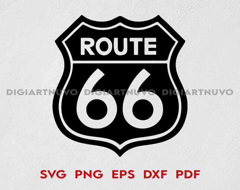 Route 66 Sign SVG Route 66 Cut Files Route 66 Cricut SVG - Etsy