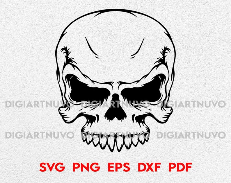 Skull SVG Bundle Skull PNG Skull Digital Download Skull - Etsy Canada