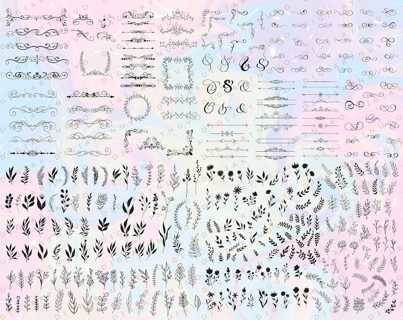 Cursive Font SVG, Calligraphy Font, Font Tails, Handwritten Font ...