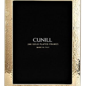 8x10 Gold Plated Picture Frame, Cunill 'hammered' - Etsy