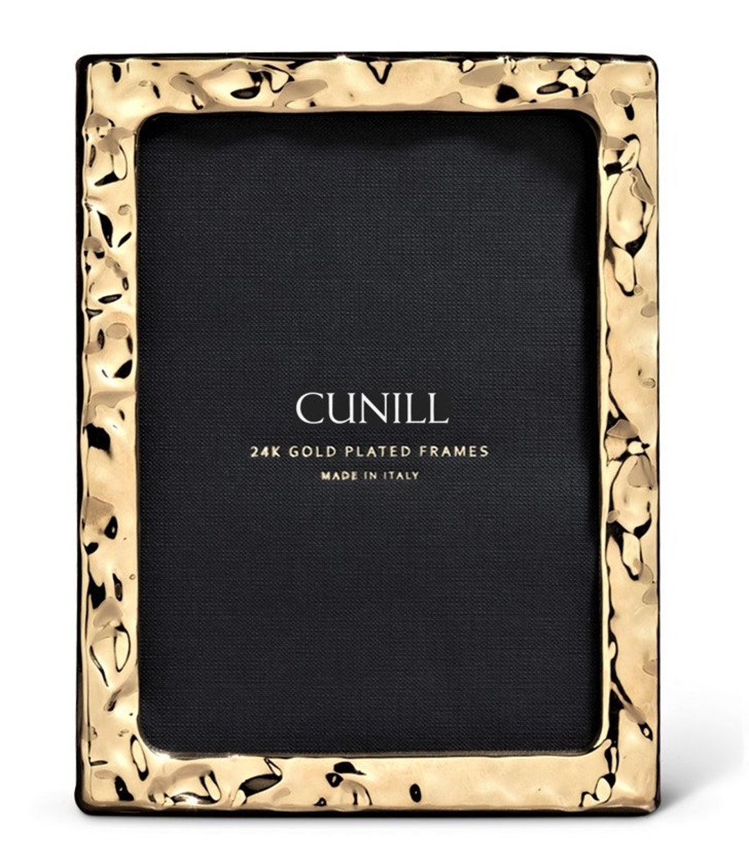 5x7 Gold Plated Picture Frame, Cunill 'molten' - Etsy