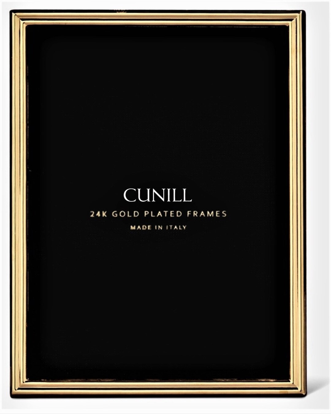 8x10 Gold Plated Picture Frame, Cunill 'plain Narrow' - Etsy
