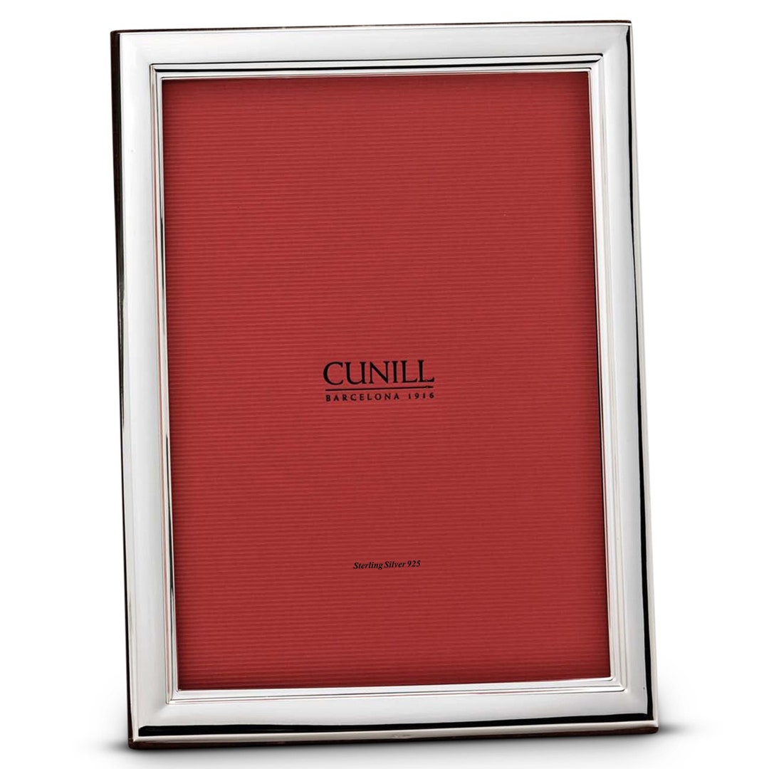 5x7 Engravable Sterling Silver Picture Frame, Cunill 'danube' - Etsy