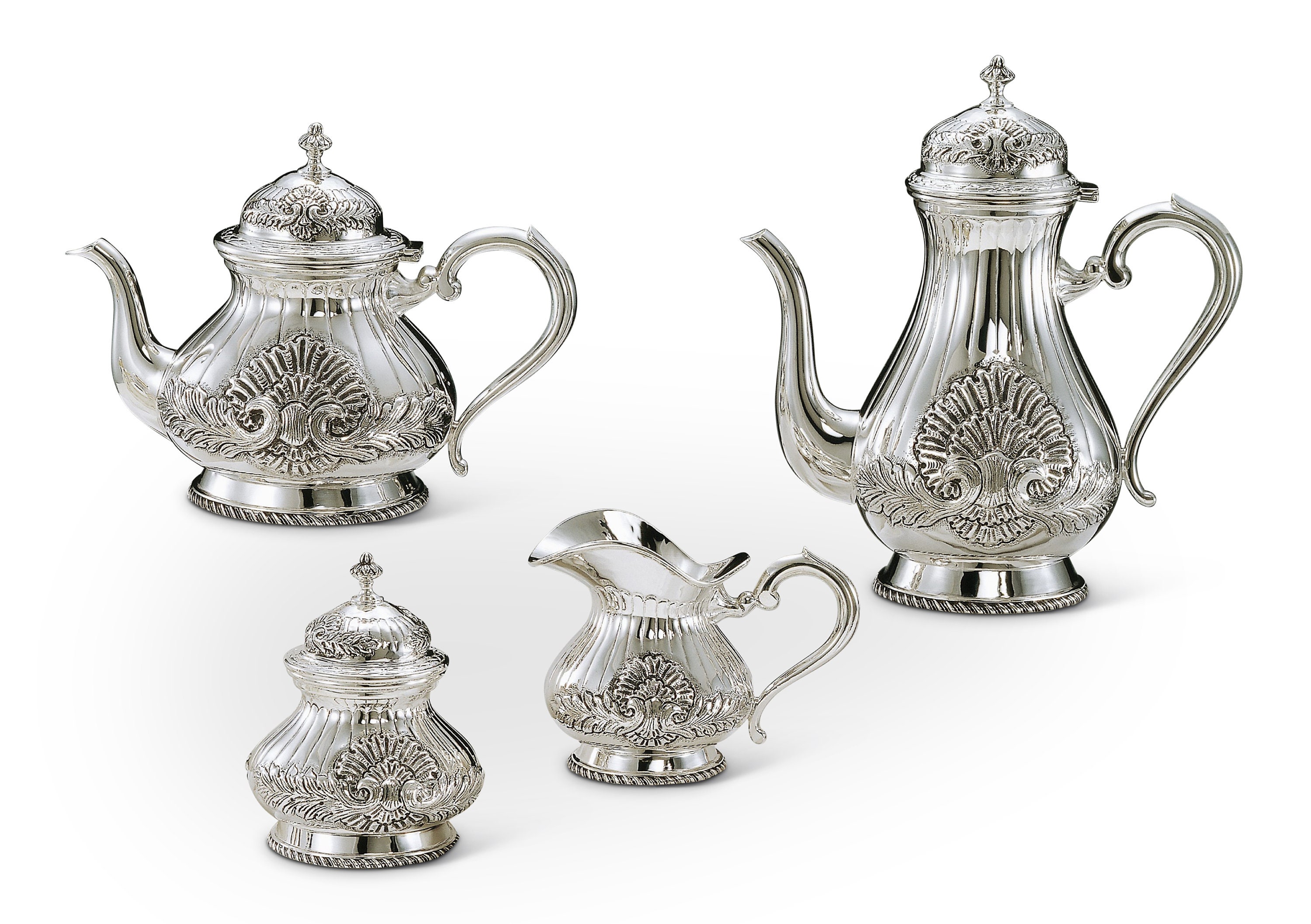 Shell Sterling Silver Coffee-tea Service | Etsy