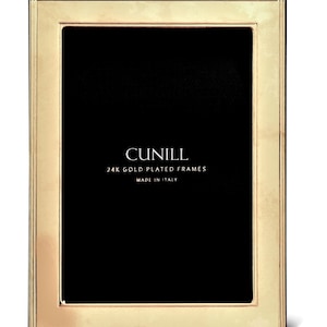 4x6 Engravable Gold Plated Picture Frame, Cunill 'madison' - Etsy