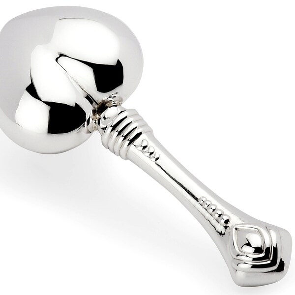 Sterling Baby Rattle - Etsy