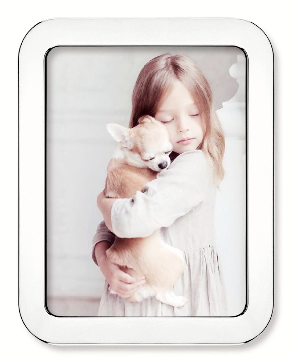 5x7 Engravable Sterling Silver Picture Frame, Cunill 'manchester' - Etsy