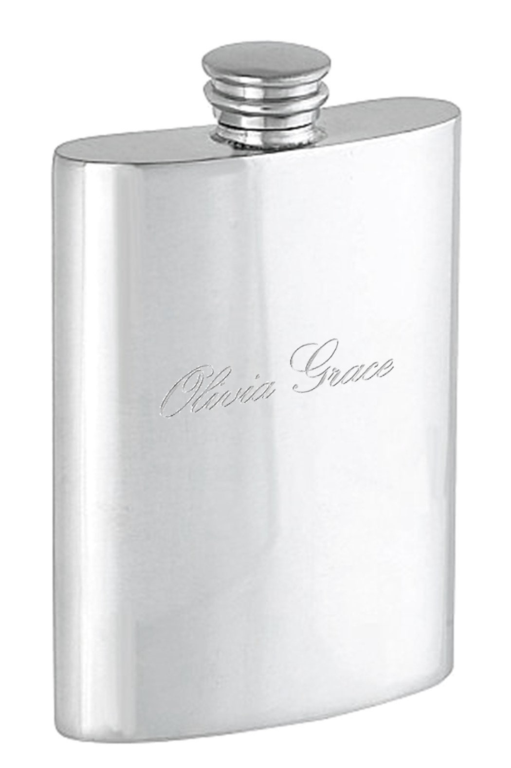 Engravable Pewter Hip Flask - Etsy