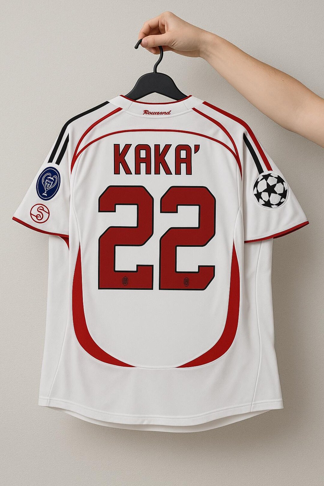 AC Milan Champions League Final 2006-2007 Jersey, Retro Ac Milan ...