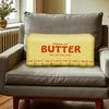 Butter Pillow, Funny Salted Butter Home Decor, Gift for Bakers, Foodies ...