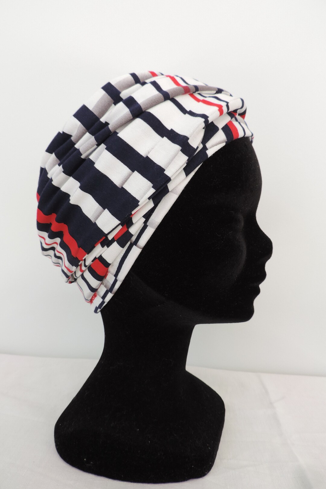 TURBAN Handgefertigte Damen-Jersey-Mütze, hergestellt in Frankreich ...