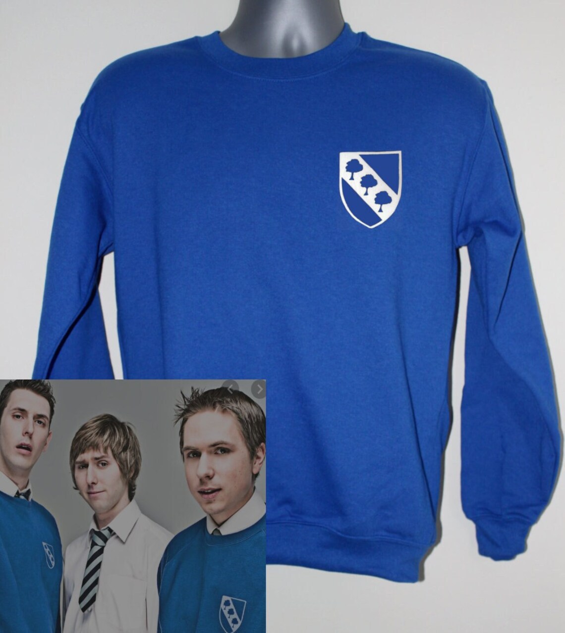 The Inbetweeners School Sweatshirt / Jumper / T-shirt Fancy Dress ...