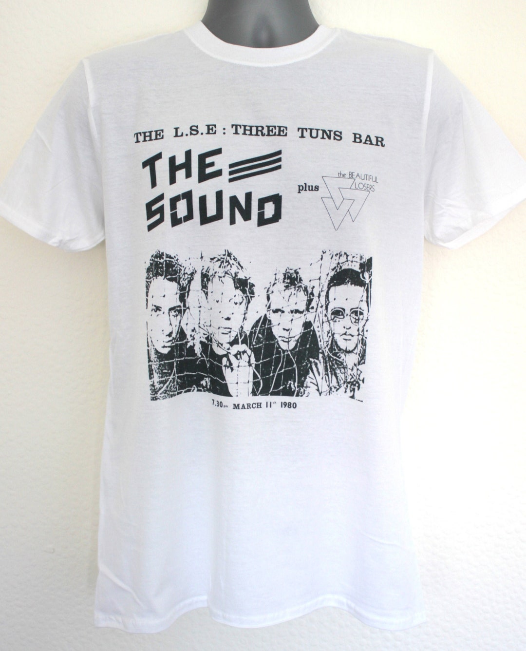 The Sound T-shirt - 80s Gig Flyer / Poster - Etsy