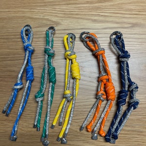 Rhinestone Color Cord Keychain, Bag Charm, Purse Charm - Etsy