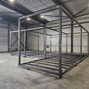 Modular Frame, 9x3-6x3-6x3 Modular Shop, Modular Cafe, Office ...
