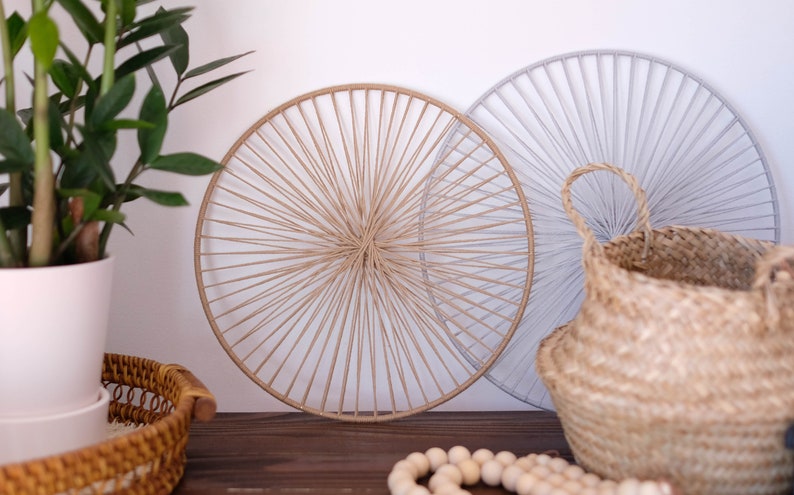 Handmade Round Macrame Wall Hanging Shelf Standing - Etsy