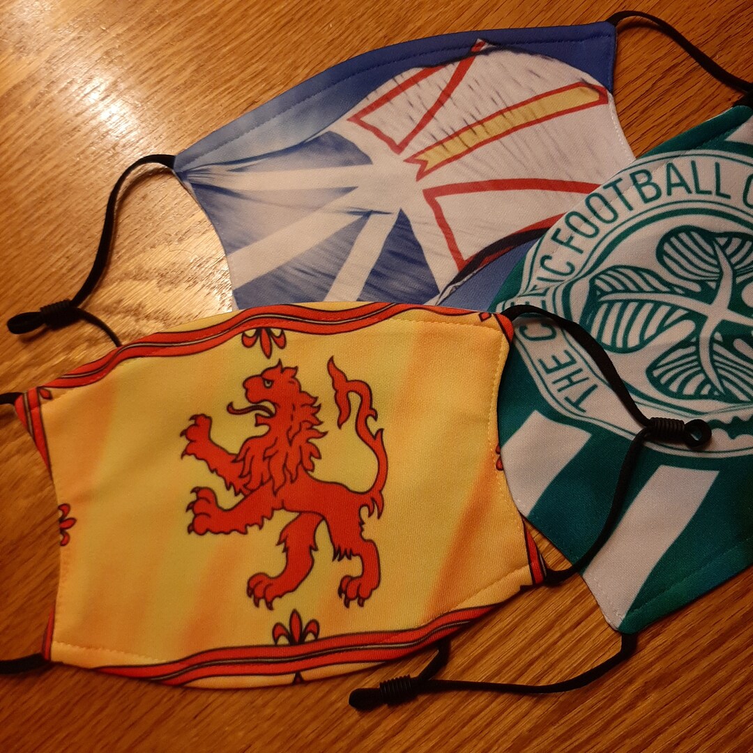 Custom Printed, Full Colour, Reusable Face Mask. Photos, Logos, Pets ...