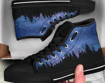 Canvas High Tops - Etsy
