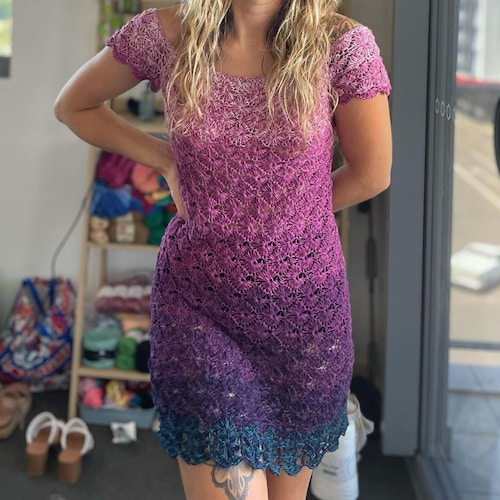 Crochet Dress WRITTEN PATTERN nami Dress - Etsy